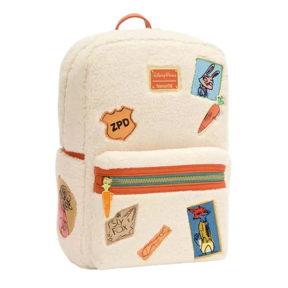 Loungefly | Bags | Disney Back Pack Lounge Fly Zootopia Fuzzy Mini ...